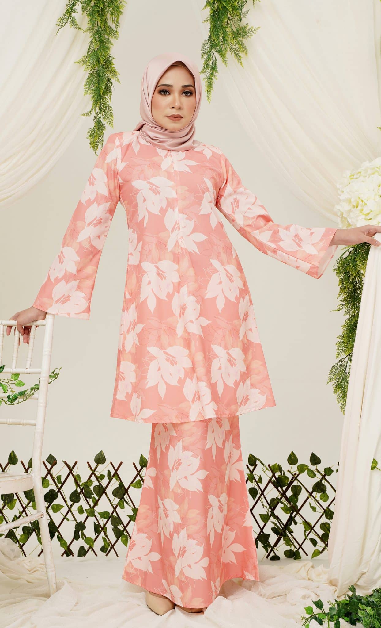 Mawar Cotton – Gaya Sopan Wanita Anggun