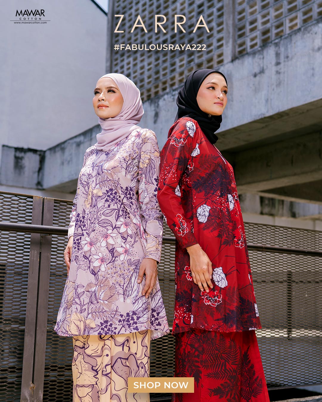 ZARRA COLLECTION – Mawar Cotton